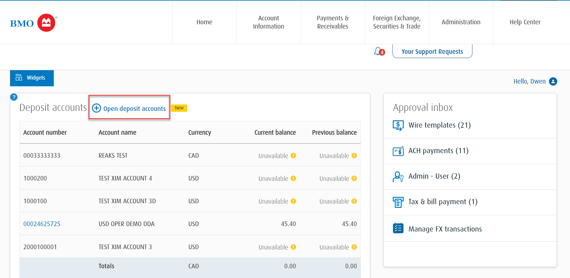 Online Banking for Business
